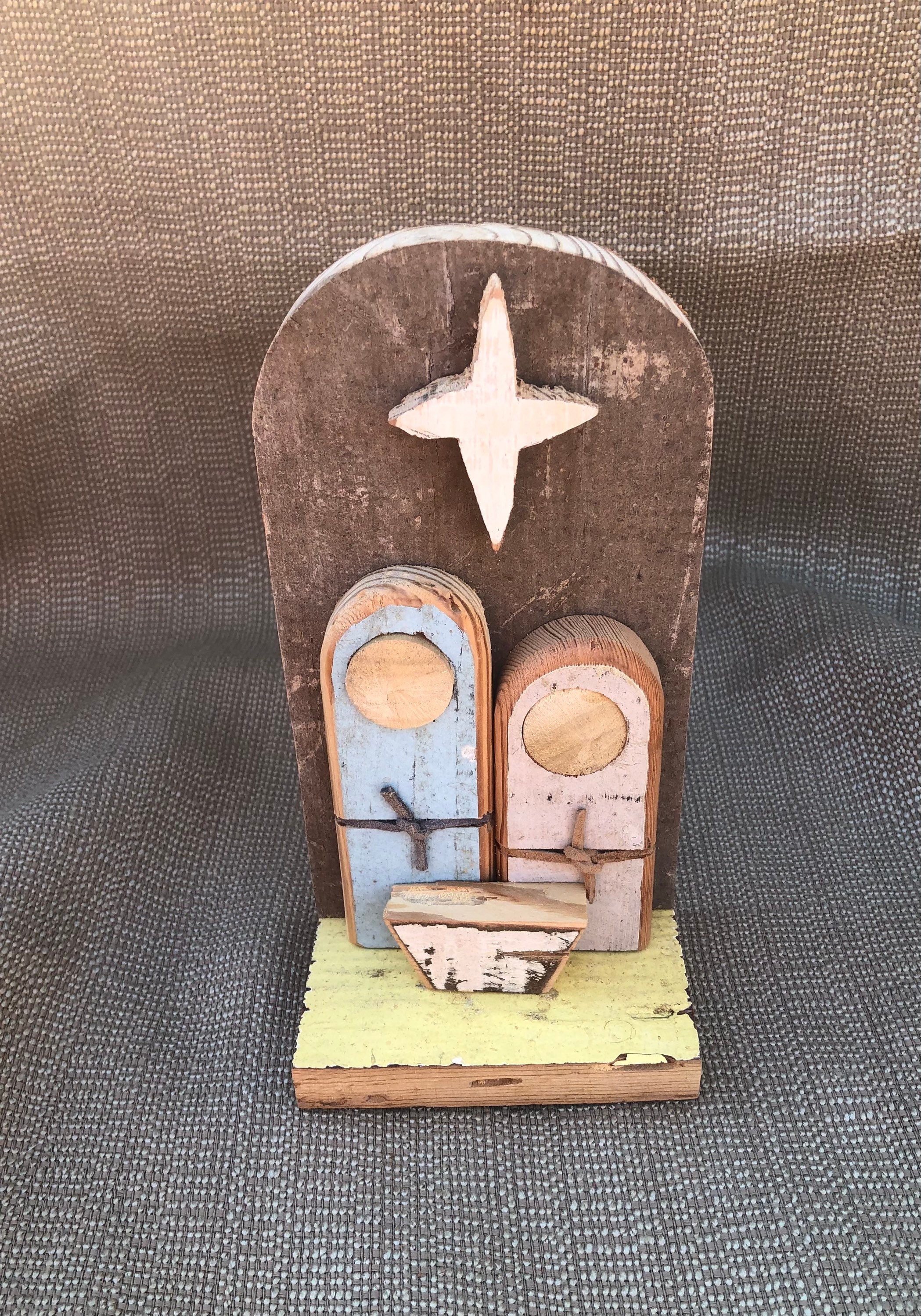 Folk Art Nativity - Etsy