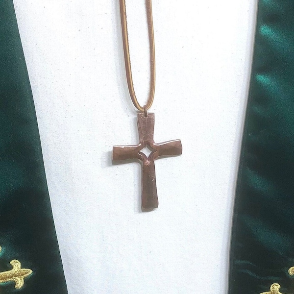 Copper Cross - Etsy