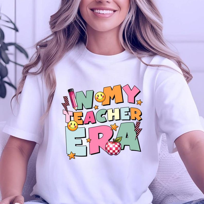 Teacher Appreciation PNG Bundle, Colorful Teacher Designs (digital ...