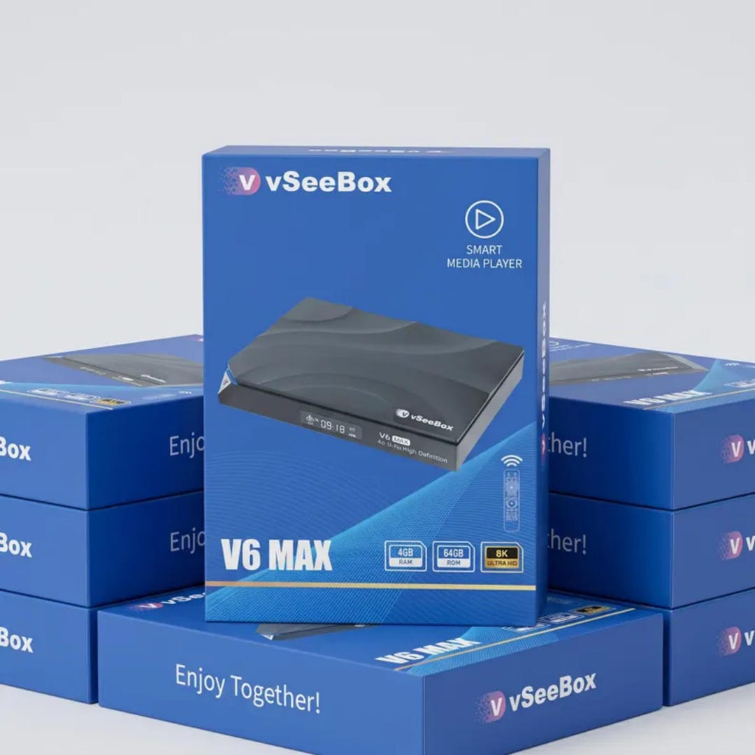 Vseebox V6 Max Android TV Box – Latest Model | Vseebox V6 Max - Newest ...