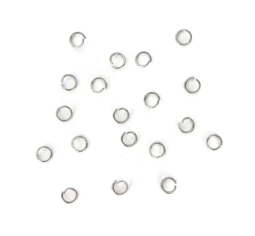 Wholesale 500 Stainless Steel 3mm Open Jump Rings Bulk - Etsy