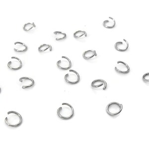 Wholesale 500 Stainless Steel 3mm Open Jump Rings Bulk - Etsy