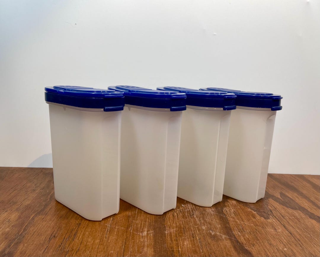 Tupperware Modular Mates Spice Containers Tall Shakers 1980's Kitchen ...