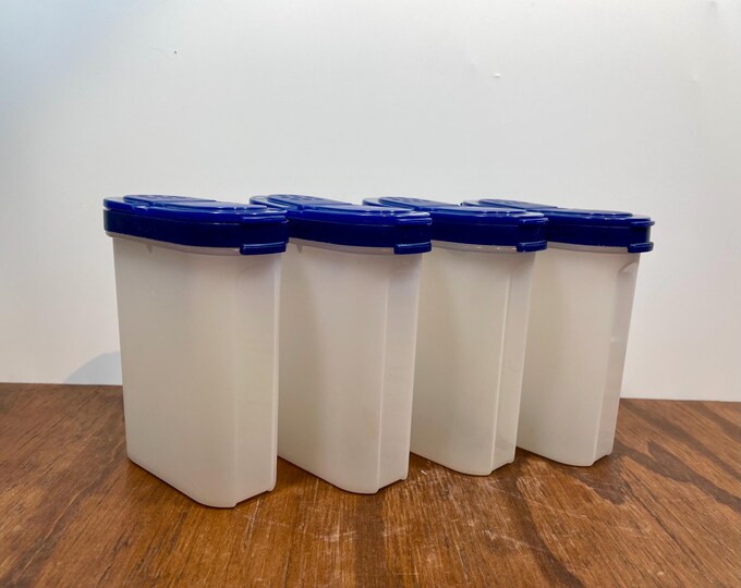 Tupperware Modular Mates Spice Containers Tall Shakers 1980's Kitchen ...