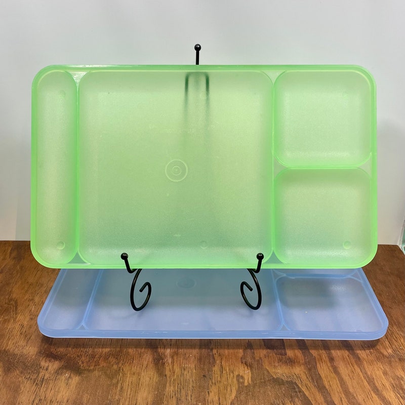 Vintage Tupperware Divided Tray - Etsy