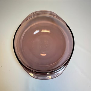 Pyrex Cranberry Covered Casserole 1.5 Liter With Glass Lid Oven Safe ...