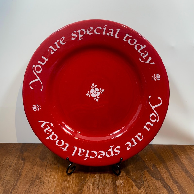 You Are Special Today Plate - Etsy