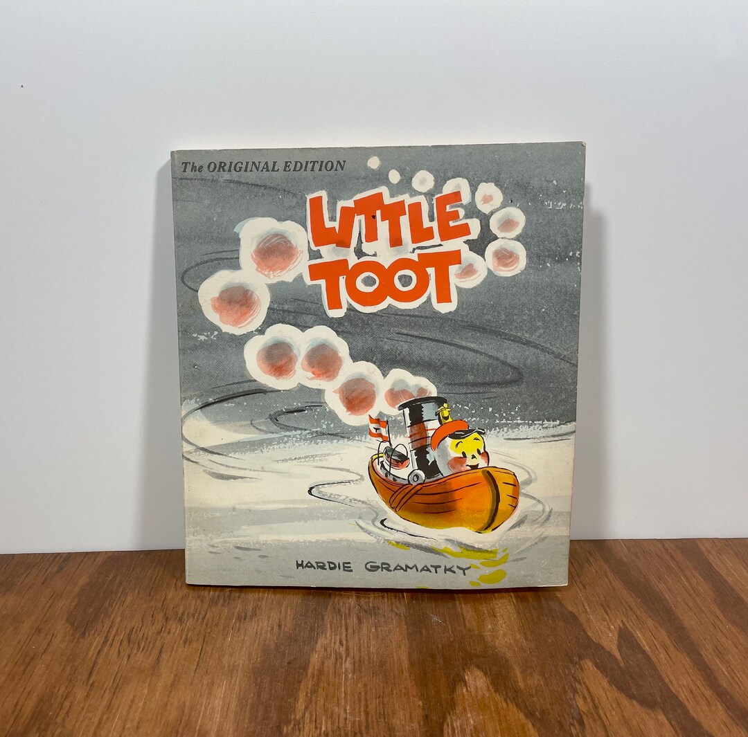 Little Toot by Hardie Gramatky Vintage Children's Book Trumpet Club ...