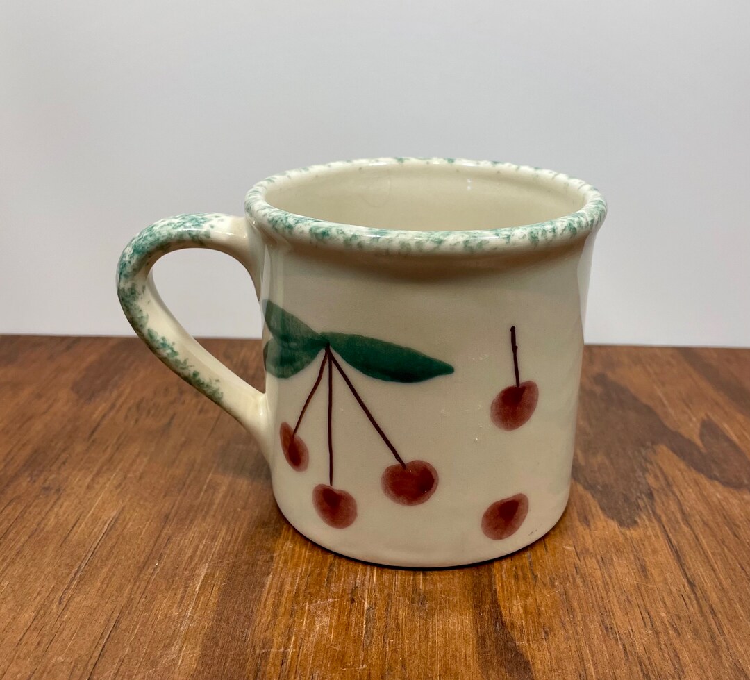 Vintage Hartstone Pottery Fruit Salad Mug 1990s Hand Painted - Etsy