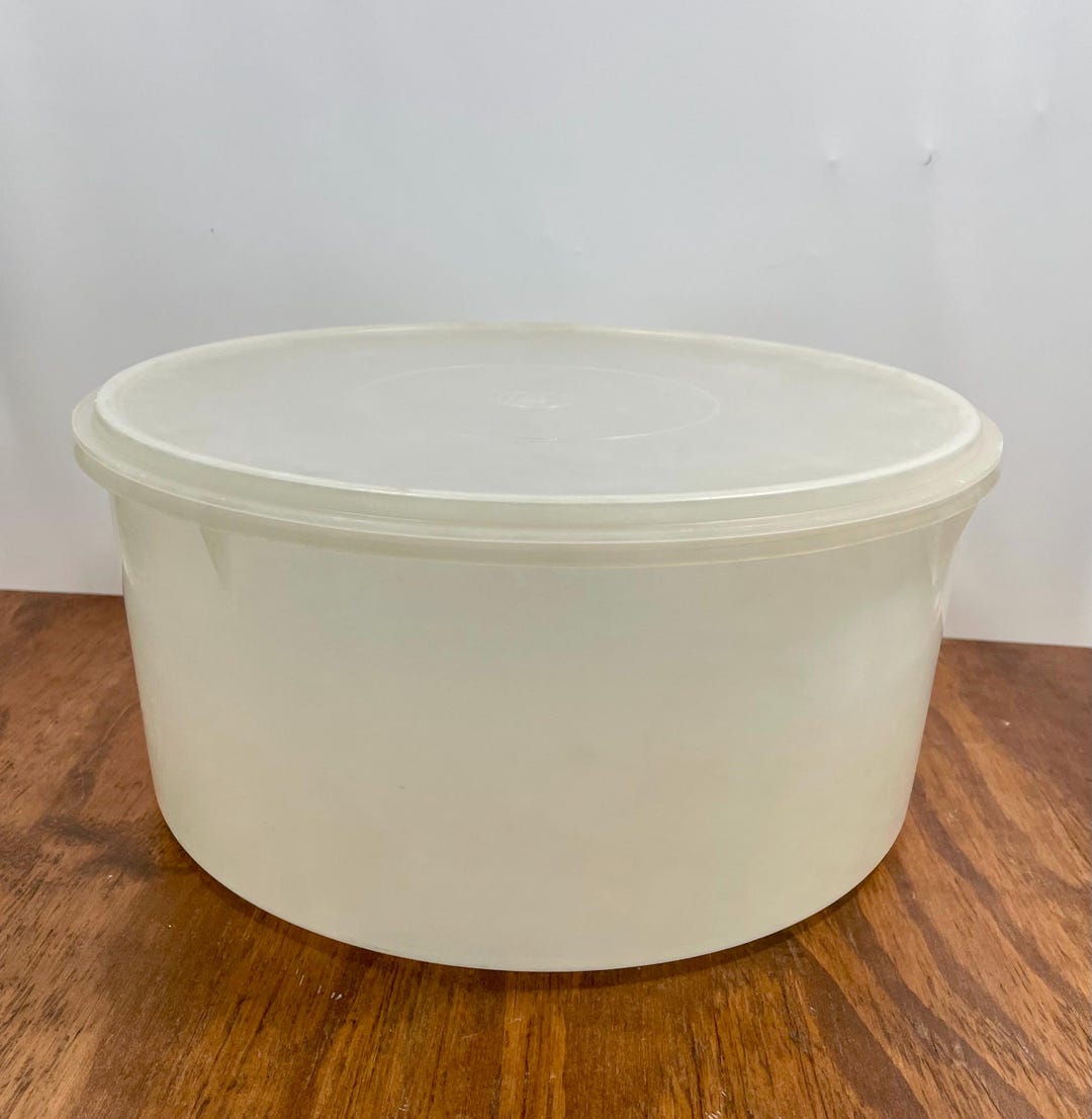 Vintage Tupperware Carry All Extra Large Storage Container With Lid ...