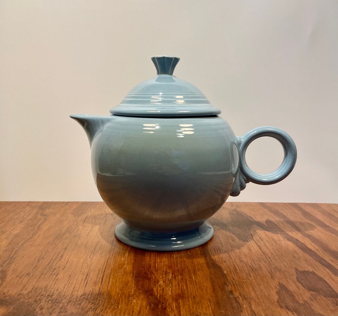 Fiesta Periwinkle Blue Large Teapot Retired Fiestaware Color 5 - Etsy
