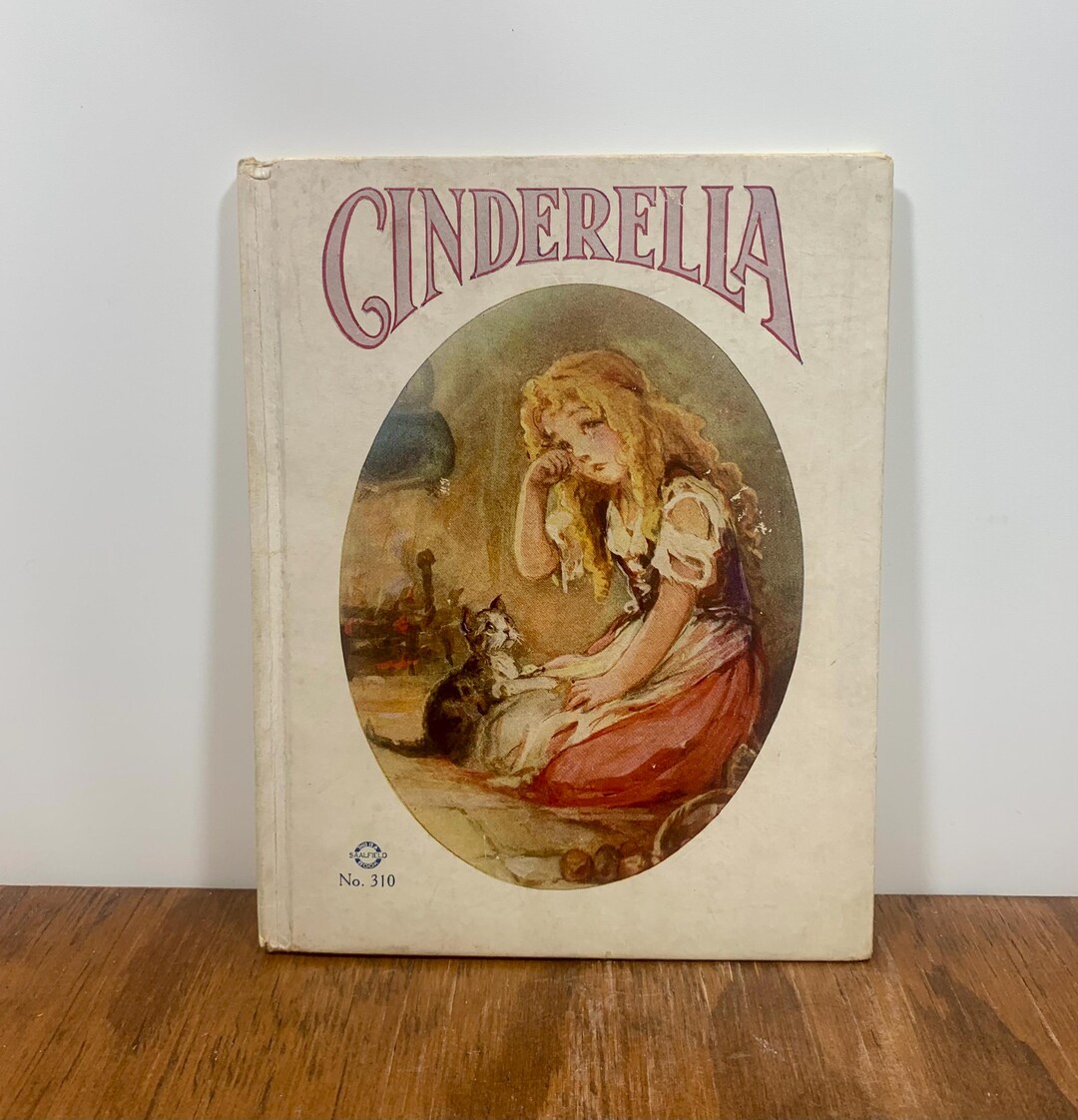 Cinderella Vintage 1920's Illustrated Children's Book Frances Brundage ...