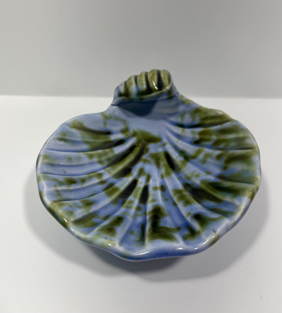 Vintage Stangl Pottery Shell Trinket Dish Caribbean 4037 Ring Dish ...