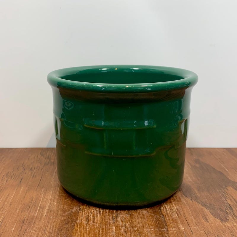 Candle in Vintage Crock - Etsy UK