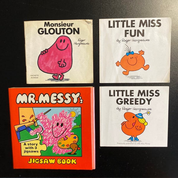 Mr Men Books - Etsy