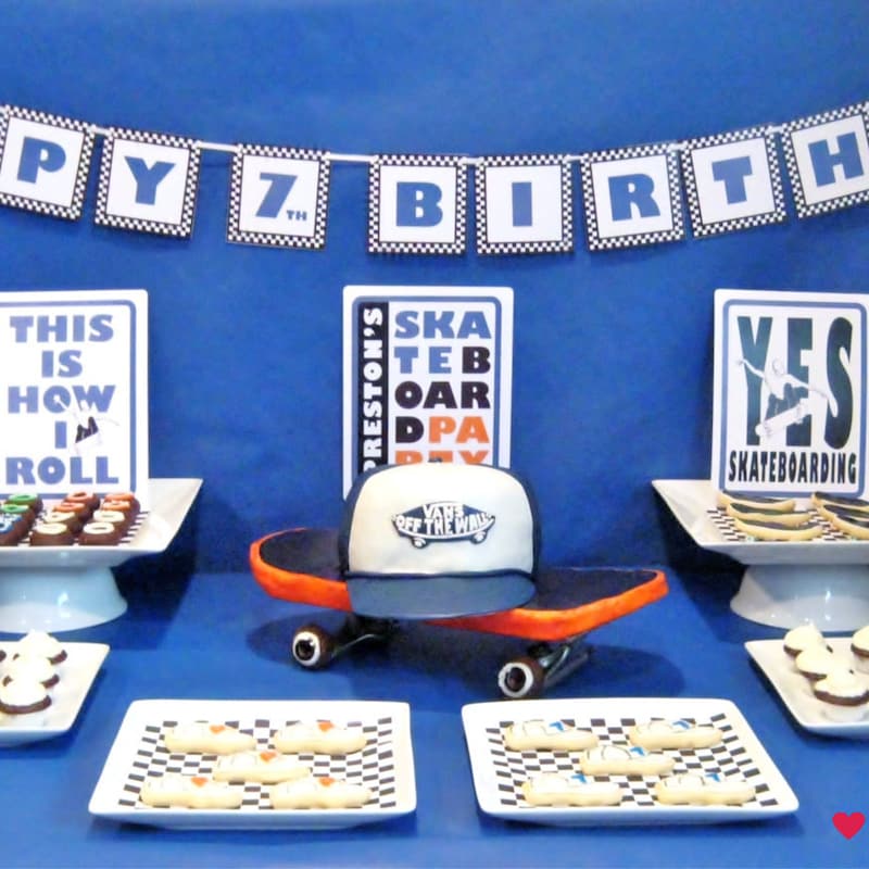 Skateboard Party - Etsy