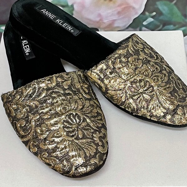 Gold Slippers - Etsy