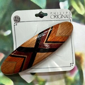 80s Vintage Plastic Barrette Hair Clips Surfboard Heart Bow Choice of ...