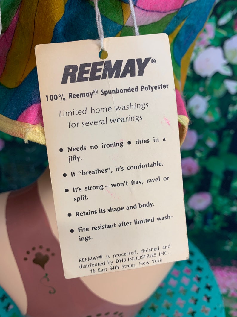 60s Reemay Paper Sun Hat Disposable Novelty Bucket Hat - Etsy