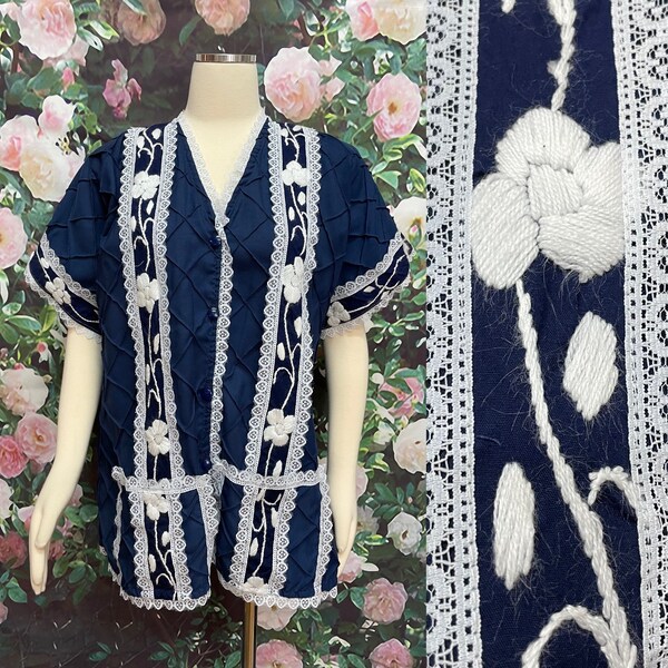Pintucks and Lace - Etsy