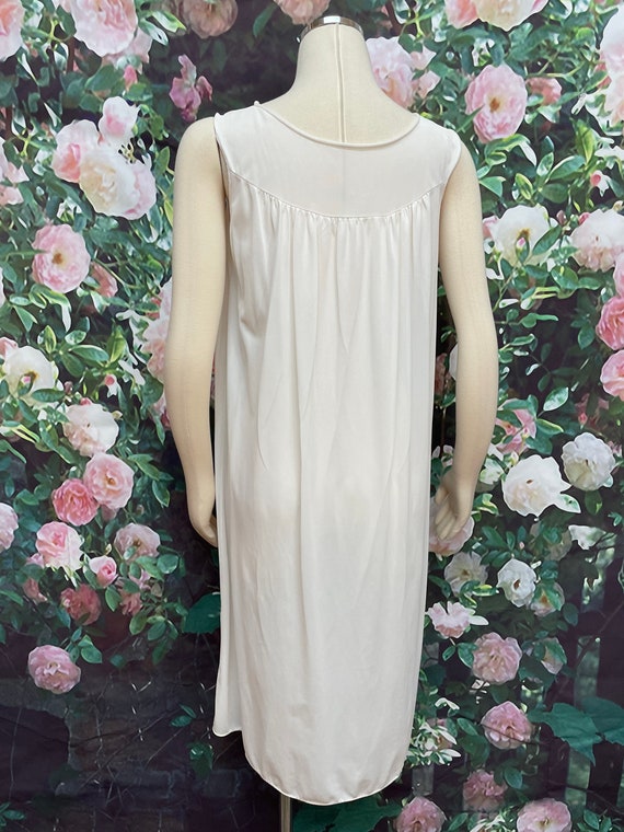 60s White Chiffon Negligee Peignoir Set Bridal Nightg… - Gem