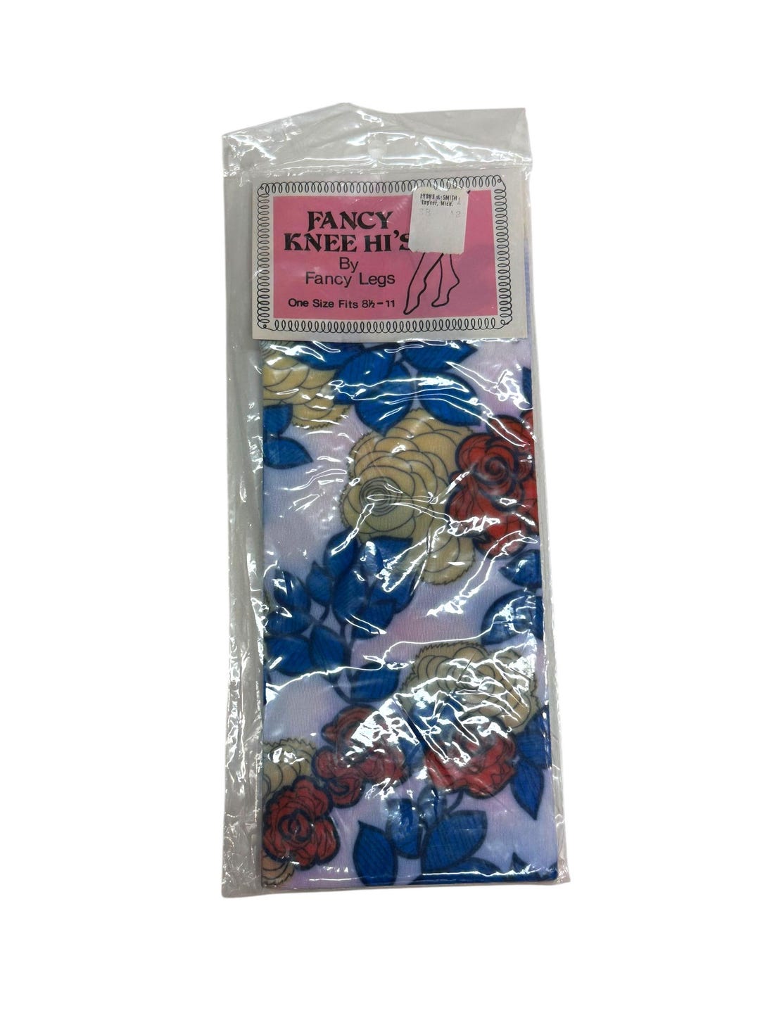 60s Roses Floral Knee High Stockings New in Package Fancy Legs - Etsy