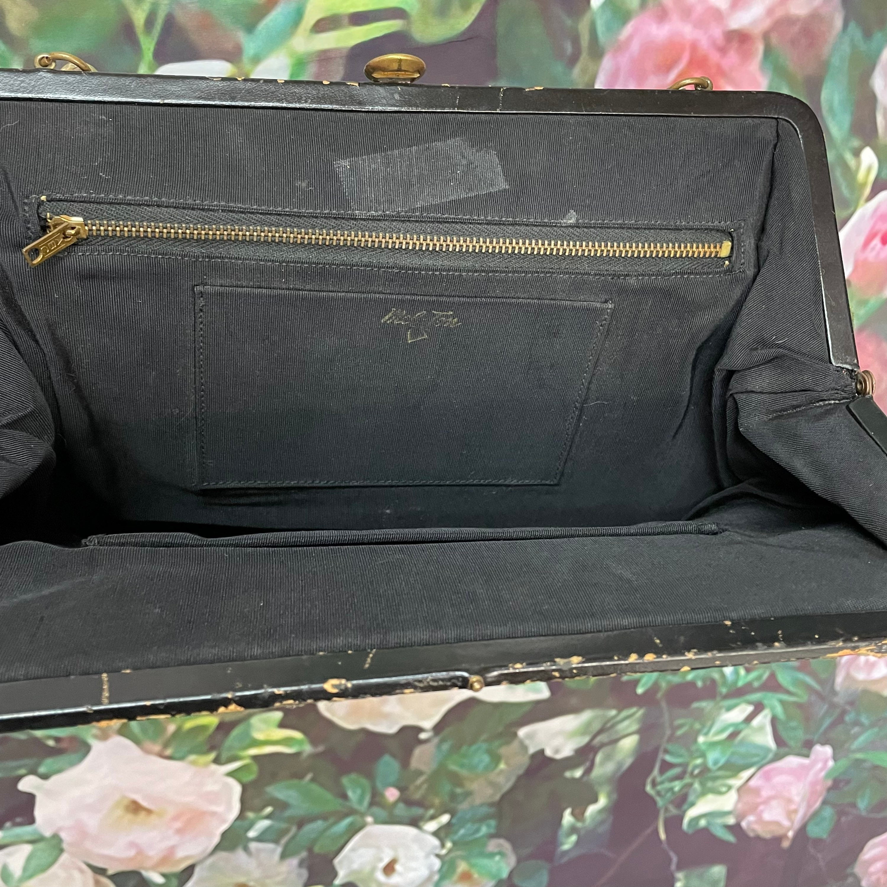 60s Mel Ton Green Carpet Bag Purse Tapestry - Etsy