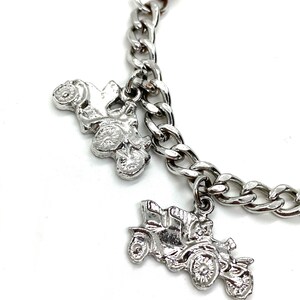 Vintage Auto Silver Car Charm Bracelet Ford Museum Deadstock - Etsy