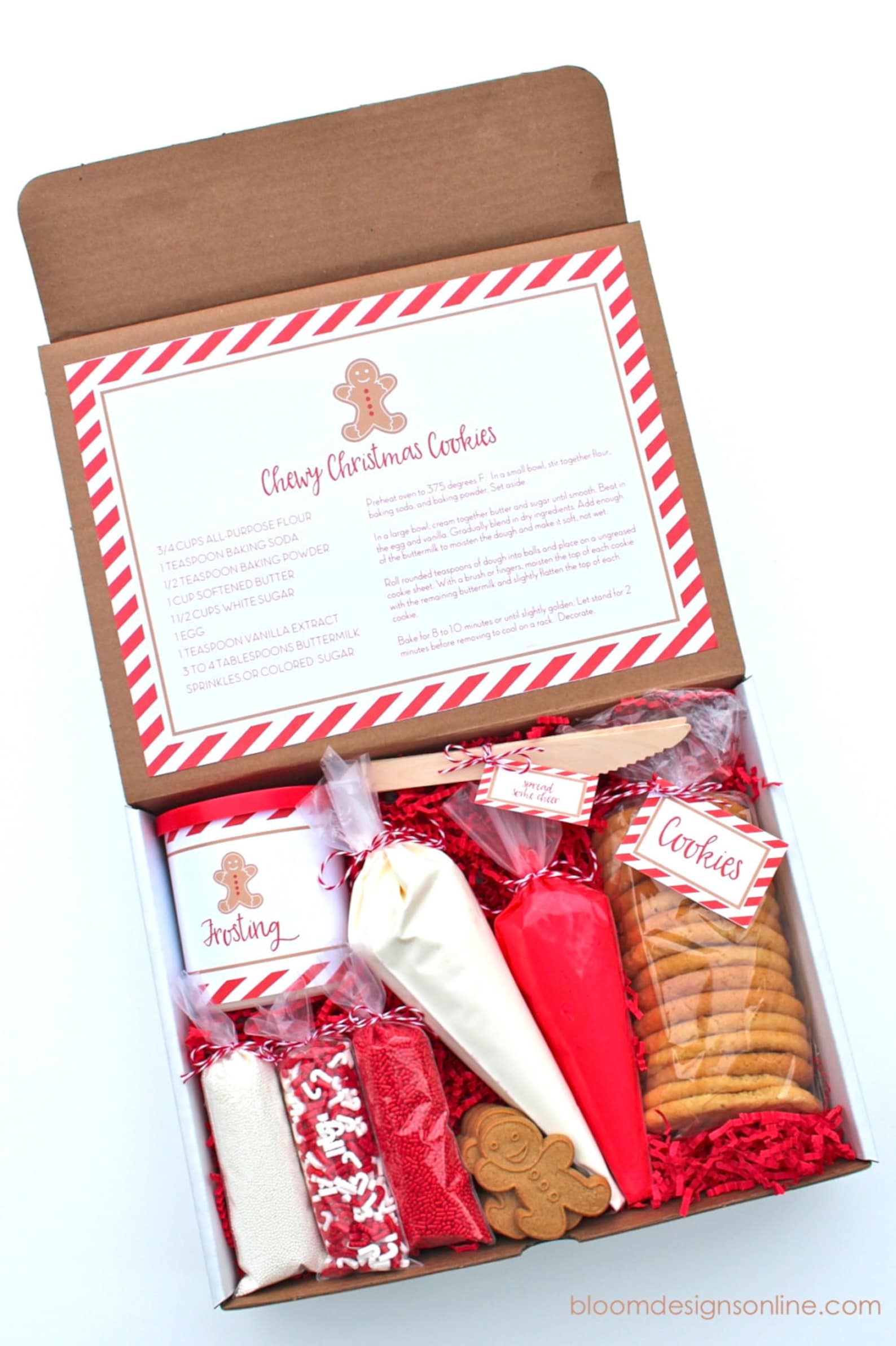 Christmas Cookies Kit Printables - Etsy