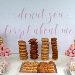 Donut You Forget About Me Backdrop by Bloom - Etsy