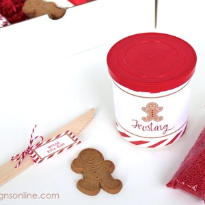 Christmas Cookies Kit Printables - Etsy