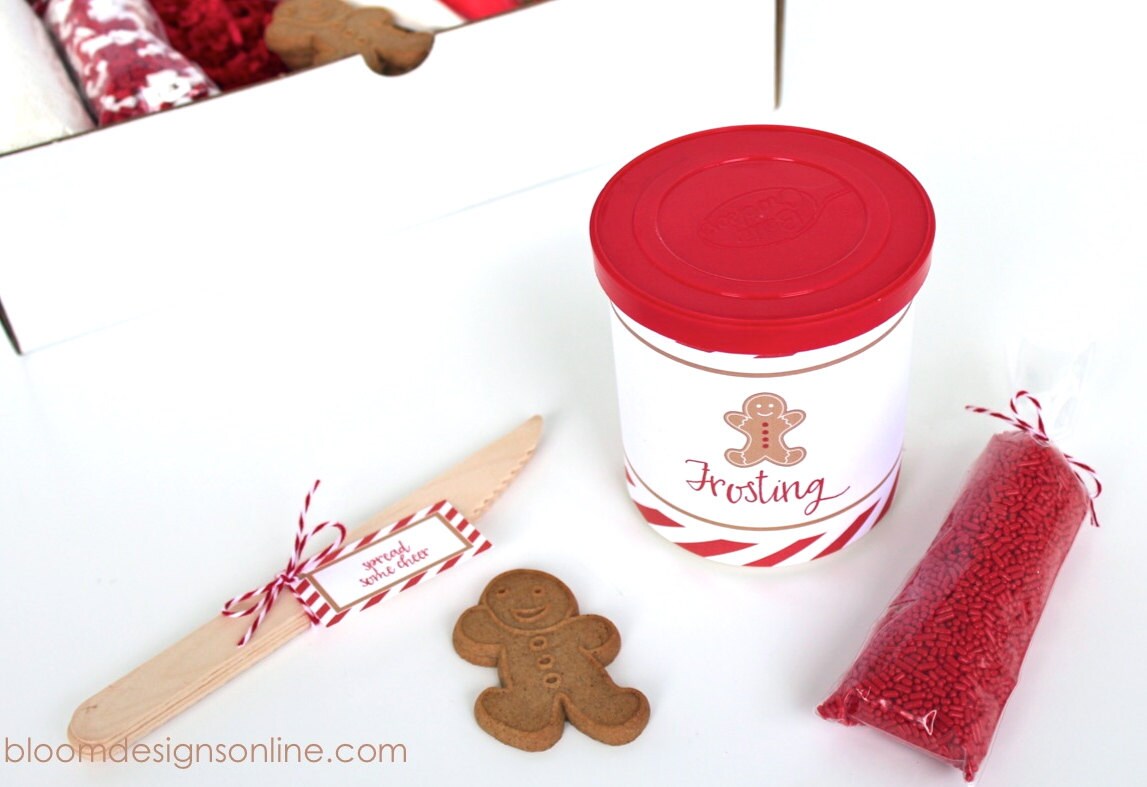 Christmas Cookies Kit Printables - Etsy