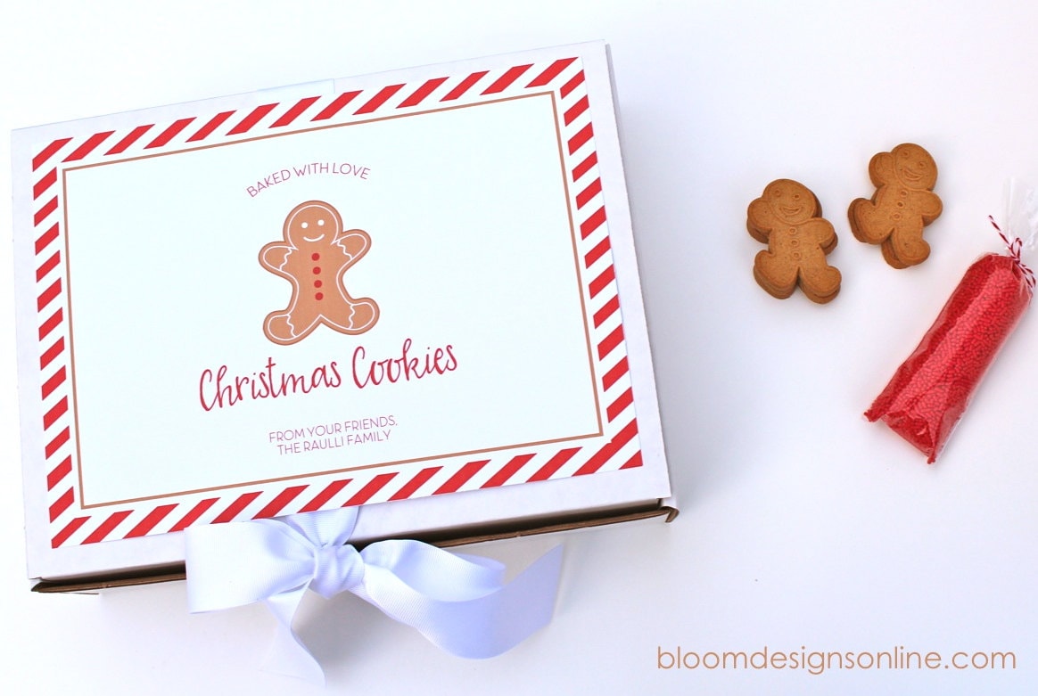 Christmas Cookies Kit Printables - Etsy