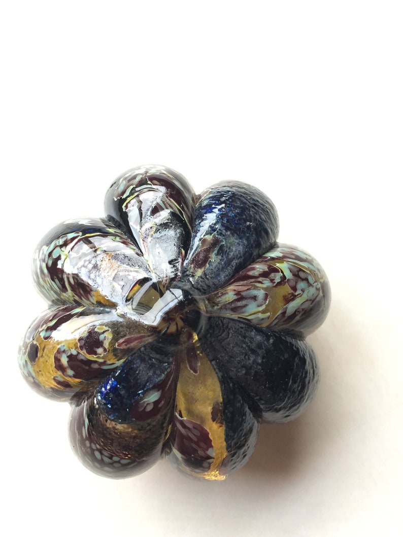 Small Space Barnacle Art Glass Paperweight - Etsy