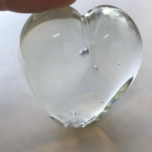 Clearly Love Heart - Art Glass Sculpture - Etsy
