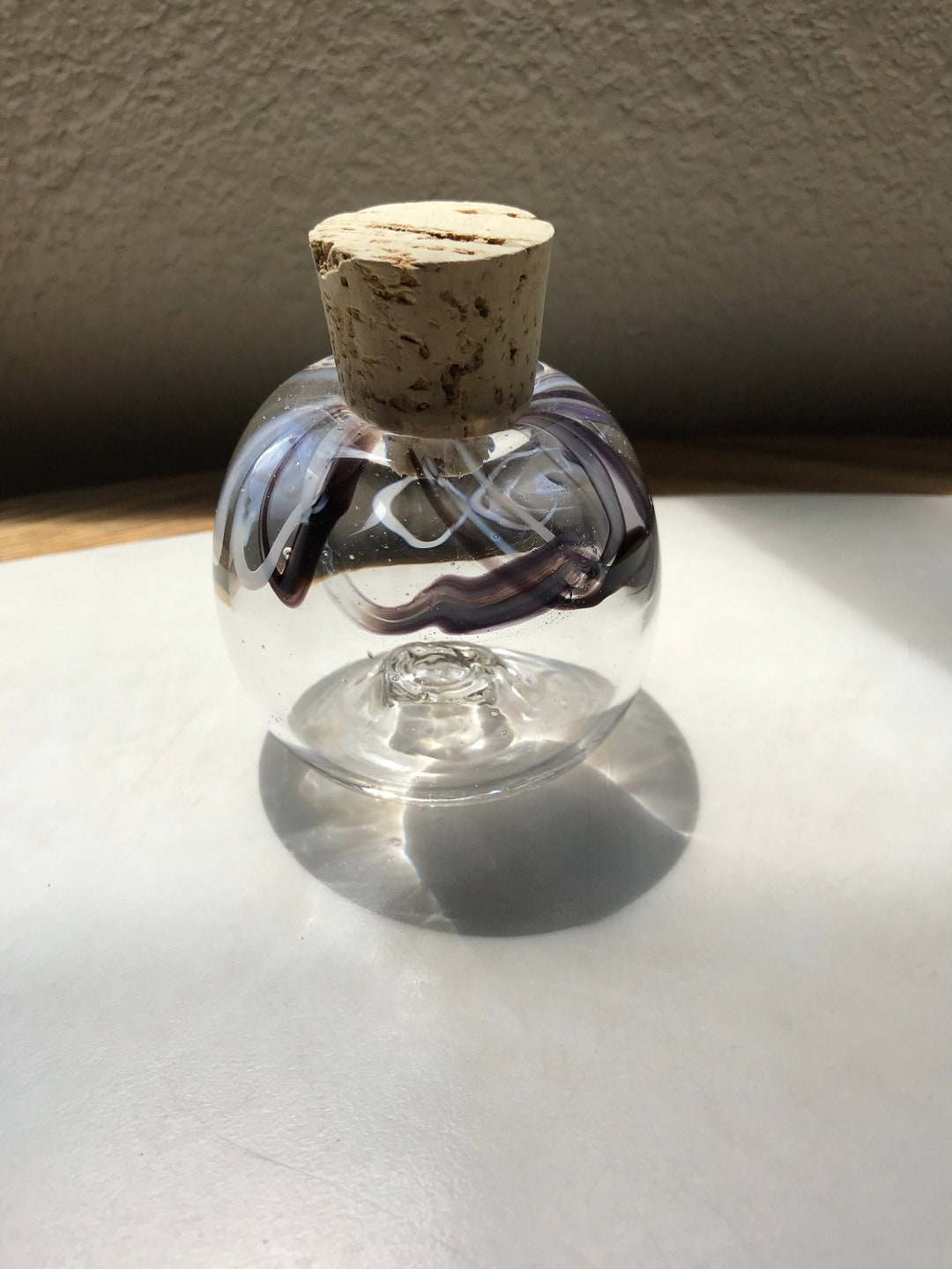 Mundgeblasenes Art Glass Jar Gothic Silly String Keef - Etsy Österreich