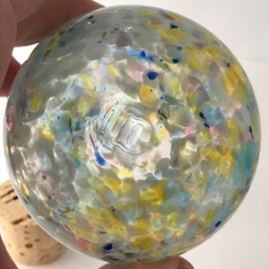 Blown Glass Art by Robb Dunmore Wintergreen Tie Dye Inkwell Jar With ...