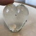 Clearly Love Heart Art Glass Sculpture - Etsy
