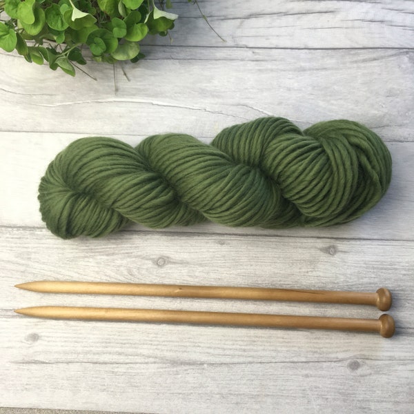 Olive Green Yarn - Etsy