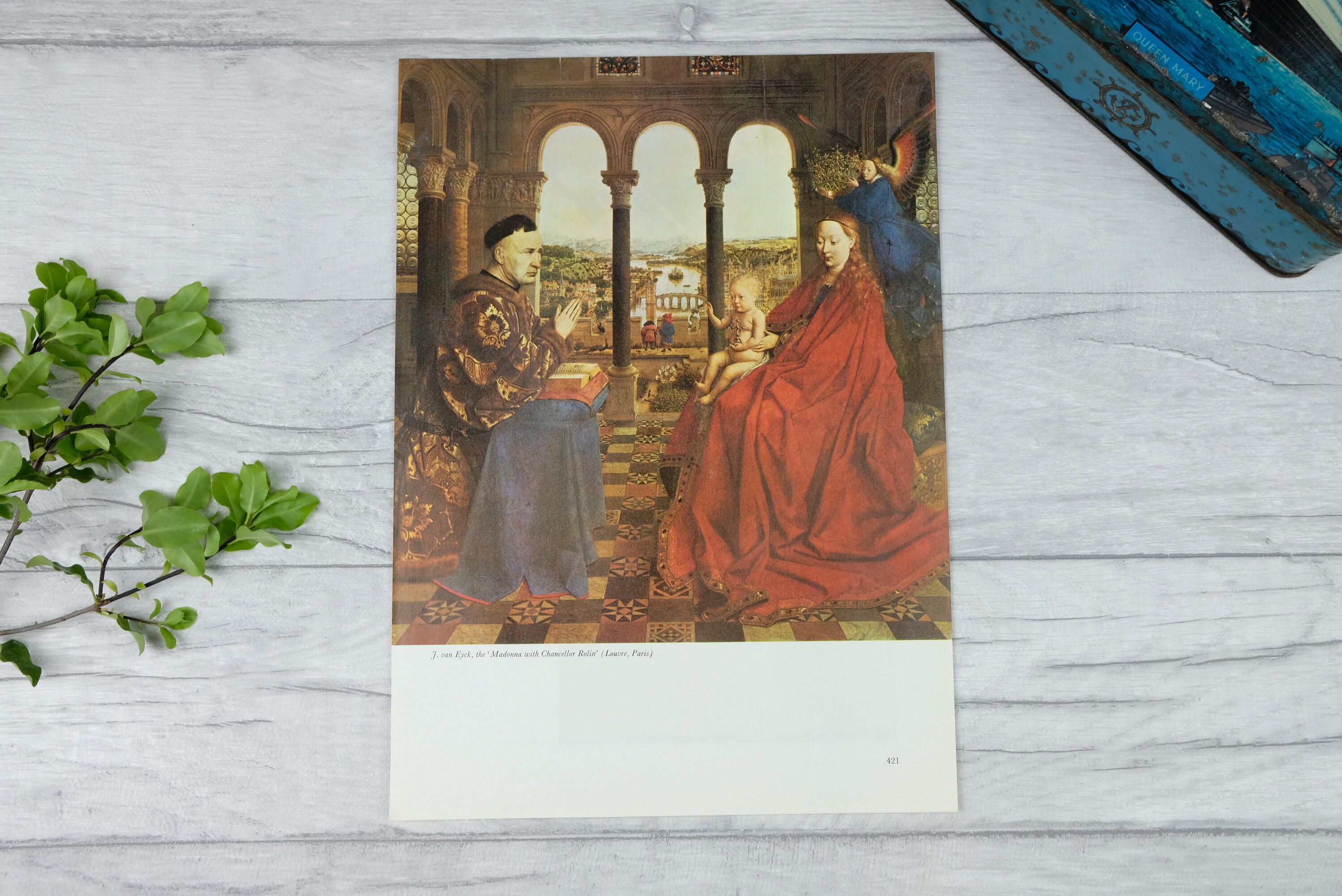 Madonna And Child With The Chancellor Rolin