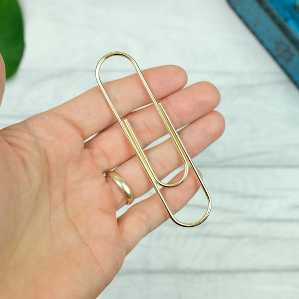 Paperclip Bookmark - Etsy UK