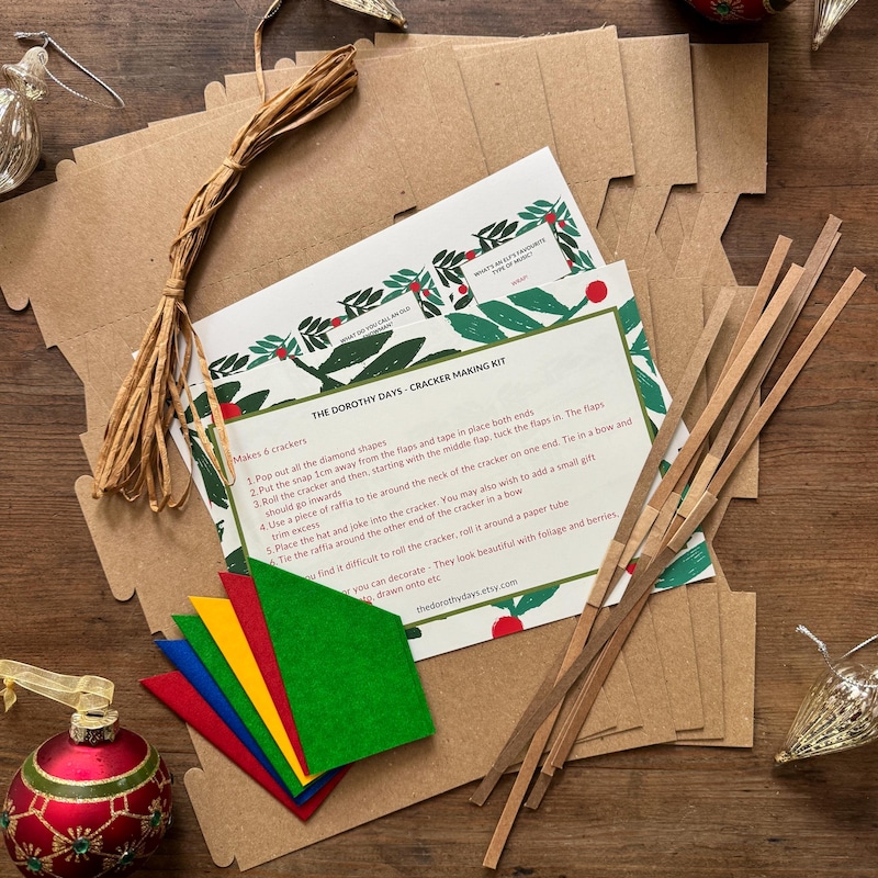 Christmas Cracker Snap Strips - Etsy