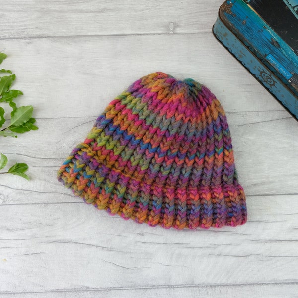 Rainbow Hat - Etsy