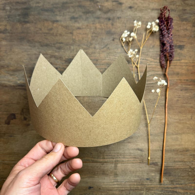 Cardboard Crown - Etsy UK