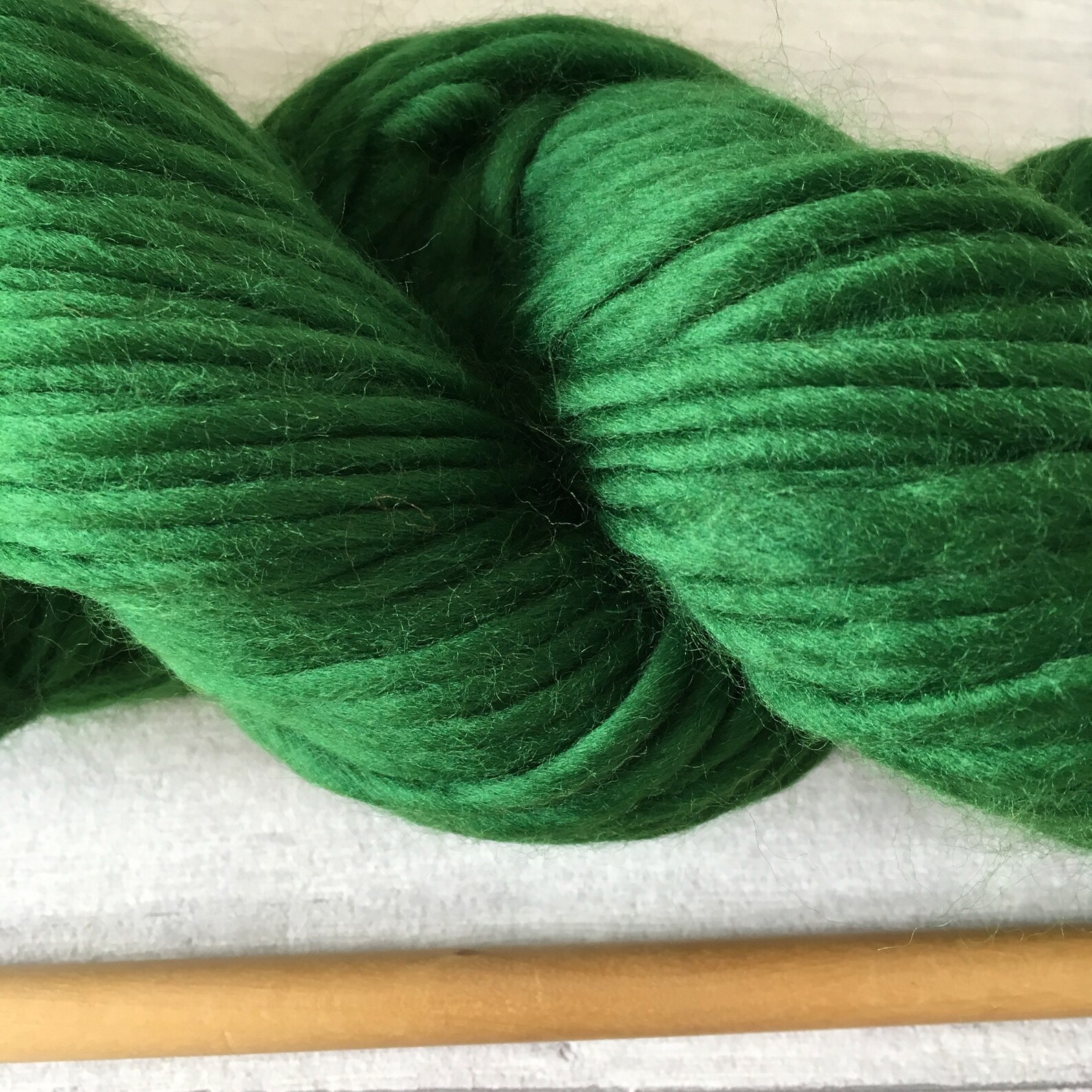 Pine Green Merino Wool Yarn Super Chunky Wool Super Bulky - Etsy
