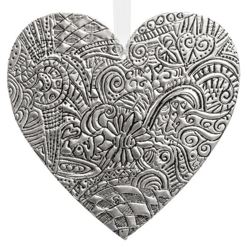 Embossed Heart Craft Kit Metal Embossing Kit Craft Kit for | Etsy