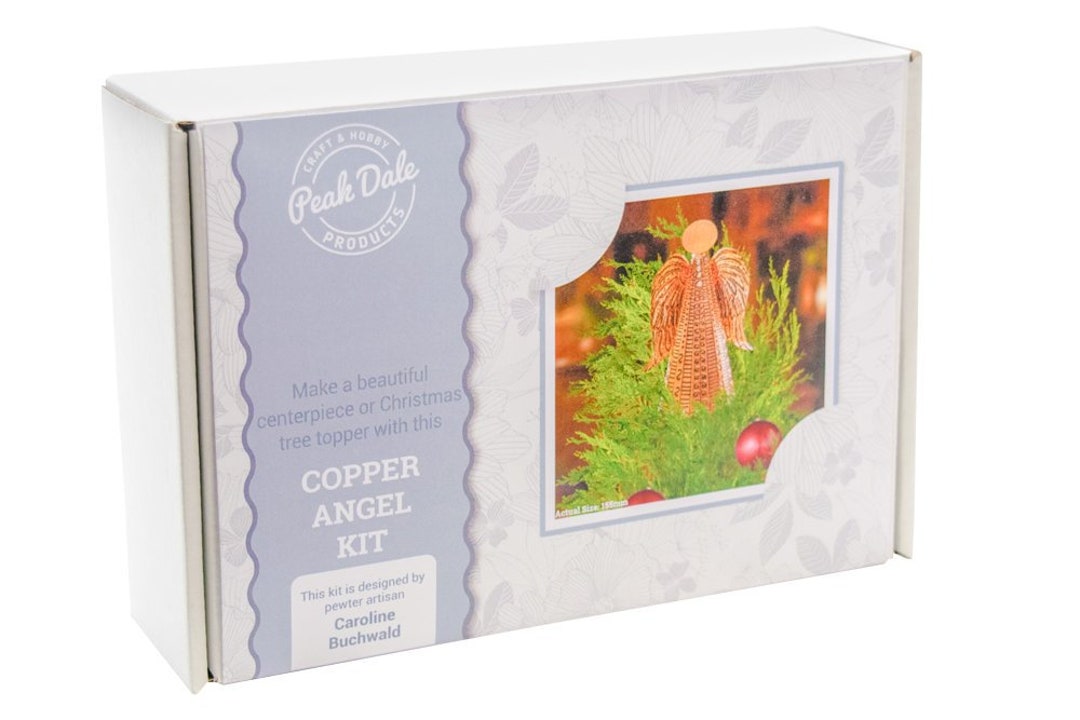 Copper Angel Craft Kit: Christmas Tree Decoration DIY - Etsy