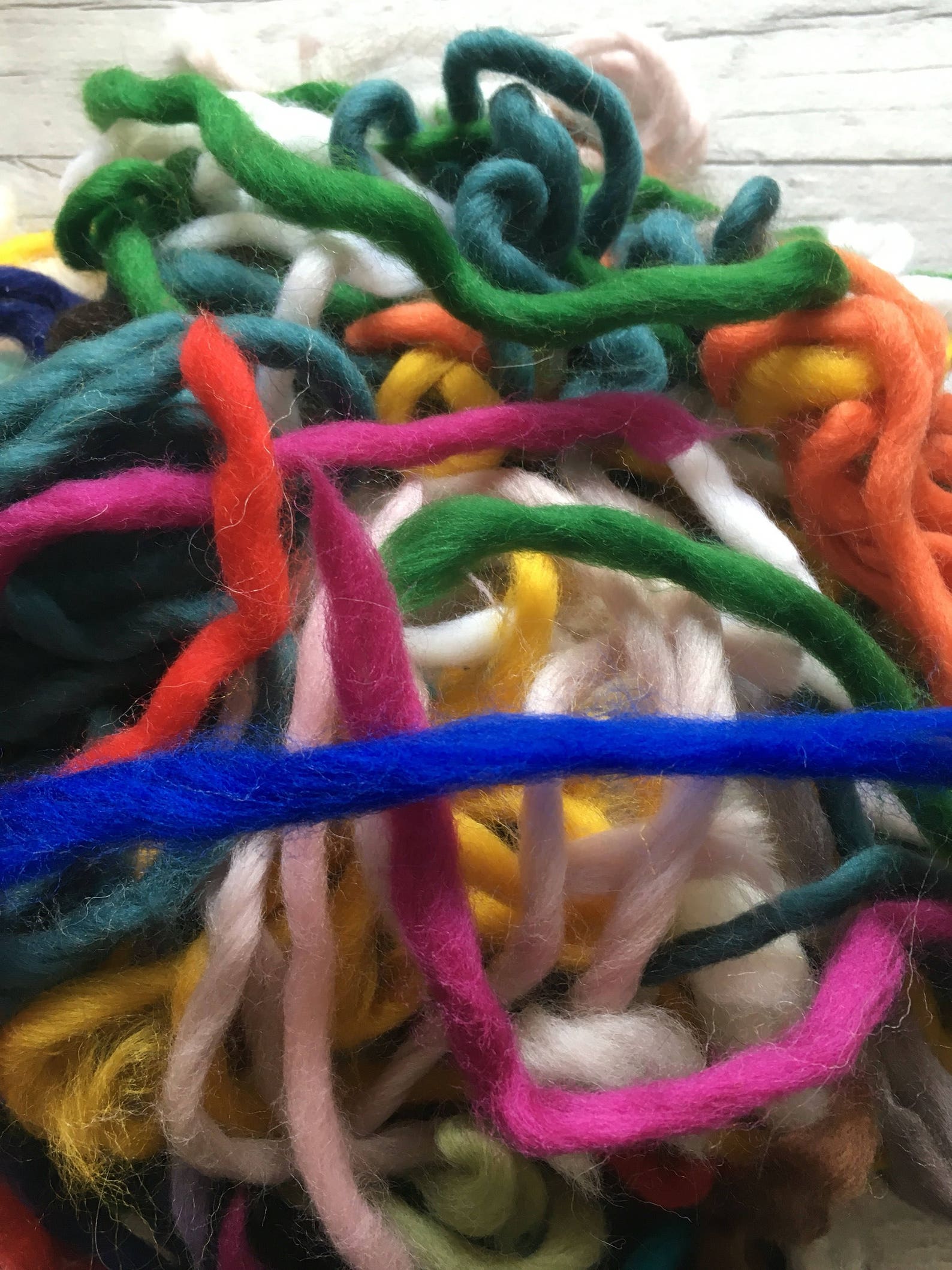 Merino Wool Supply Offcuts Wool Scraps Roving Scraps Needle - Etsy UK