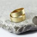 Gold Wrap Ring Unique Handmade Ring - Etsy