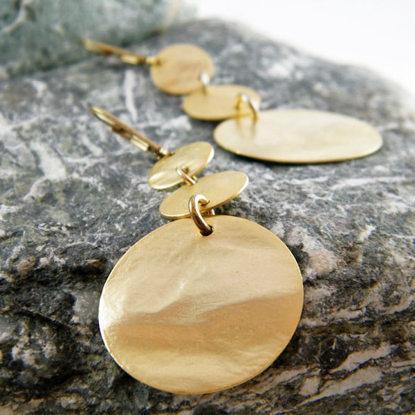 Coin Earrings - Etsy